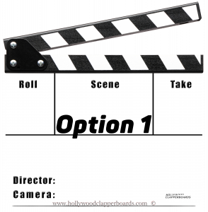 Hollywood Clapperboards | Professional and Promotional Clapperboards for Film and Digital ...